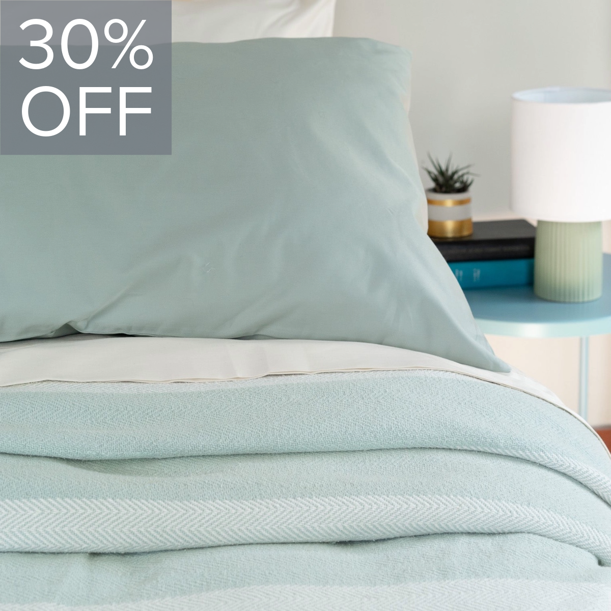 Cozy Organic Patterned Blanket – Magnolia Organics